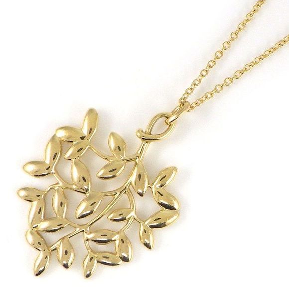 Tiffany & Co. | Jewelry | Tiffany Co Tiffany Co Necklace Olive Leaf 8k ...